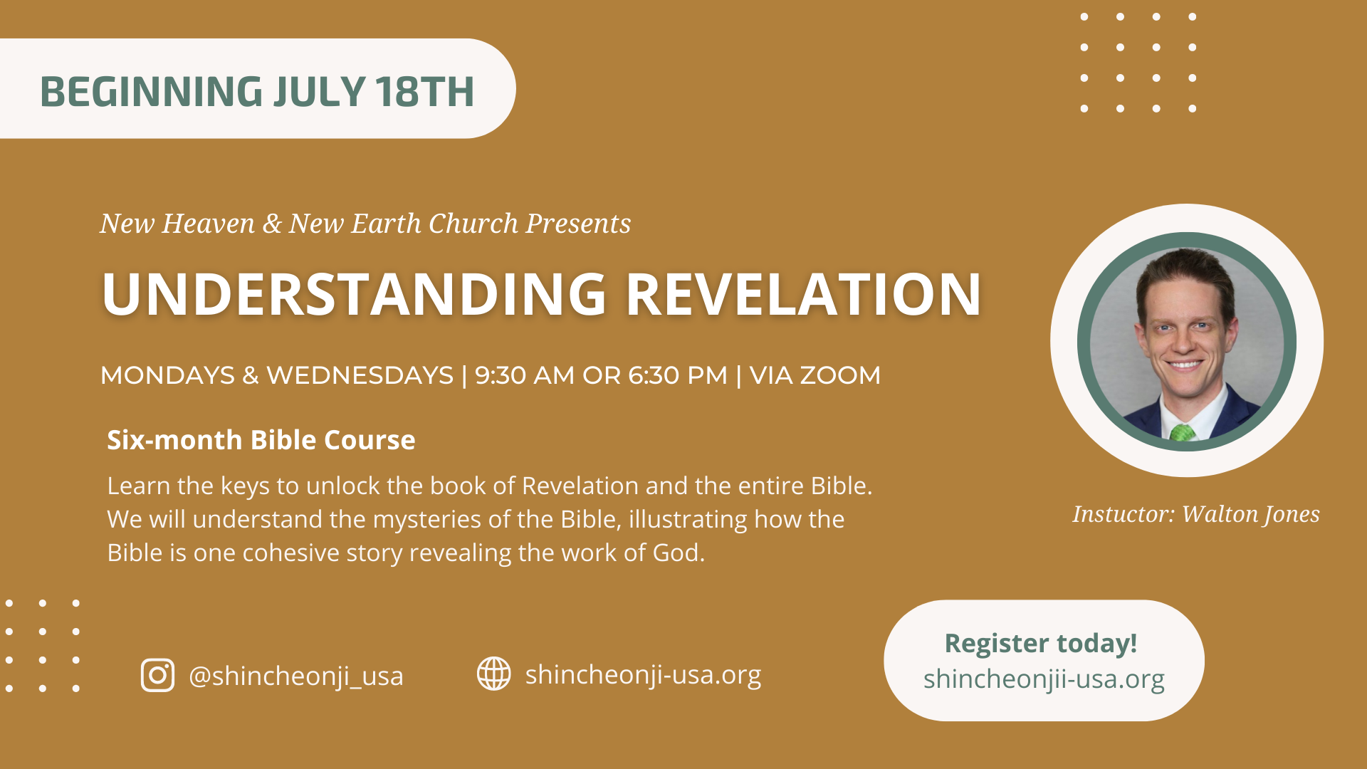 Understanding Revelation – New Heaven & New Earth Church